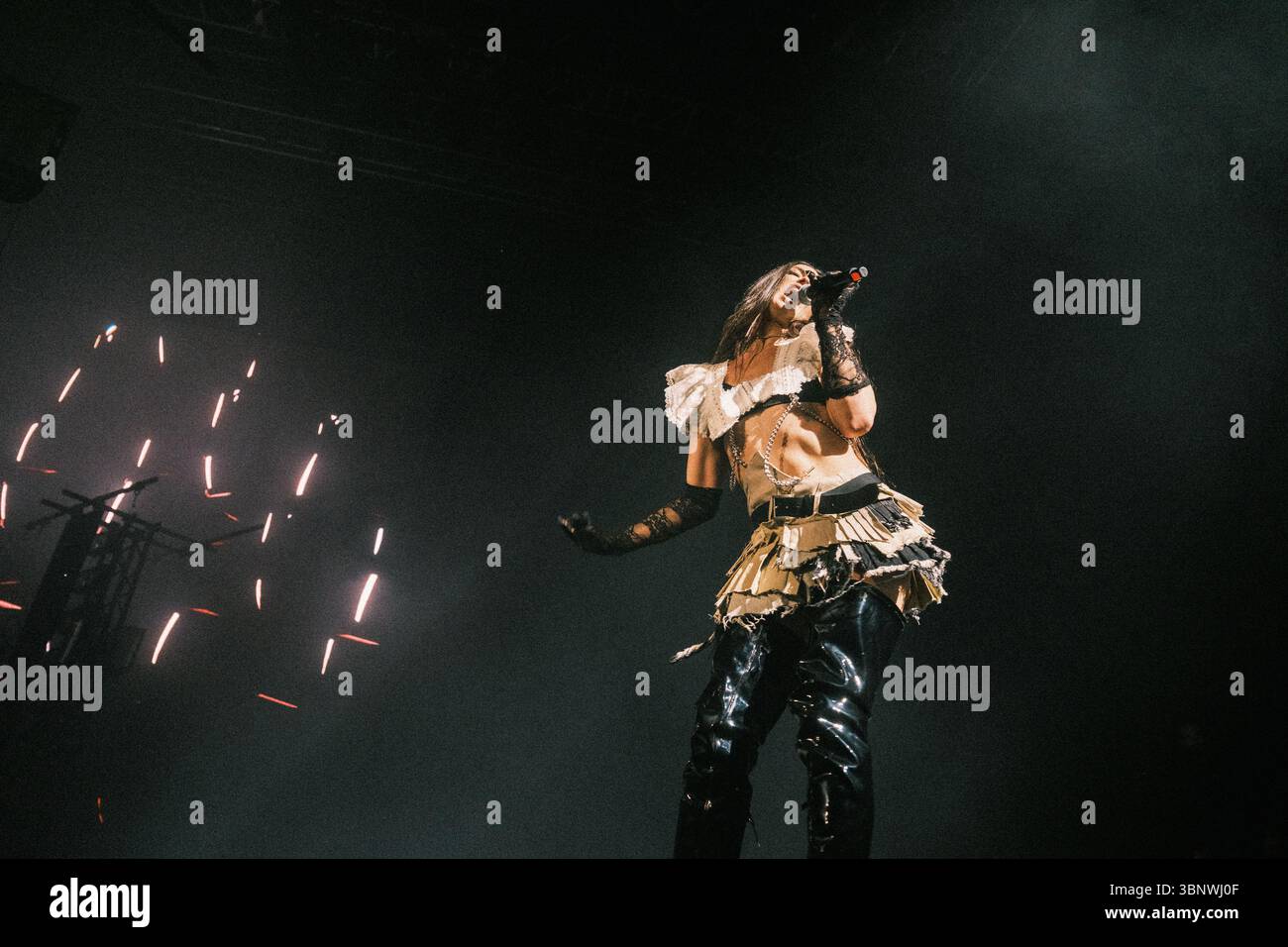 Roskilde, Denmark. 03rd, Juli 2025. The Venezuelan singer Arca performs ...