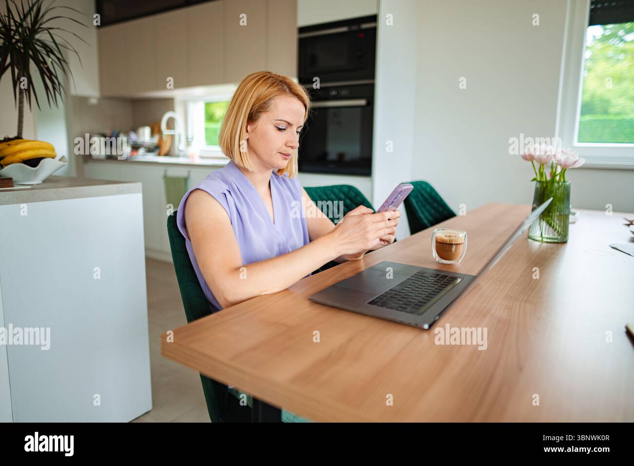 Active woman engaged in hi-res stock photography and images - Alamy