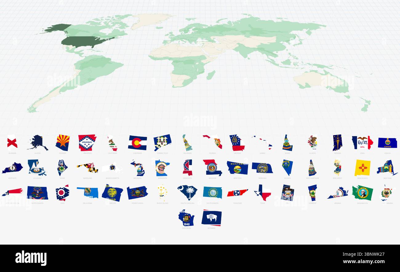 Montana us usa flags Stock Vector Images - Alamy