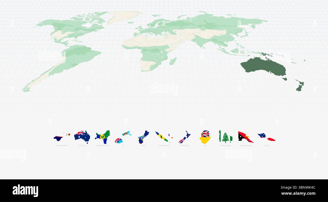 Fiji fiji islands map and the world hi-res stock photography and images - Alamy