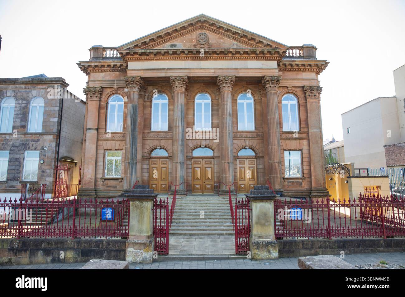 first derry Presbyterian church Stock Photo - Alamy
