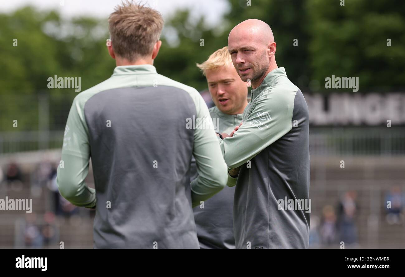 firo: 18.05.2025, Football: 2.Bundesliga SSV Ulm - SC Preussen Munster ...