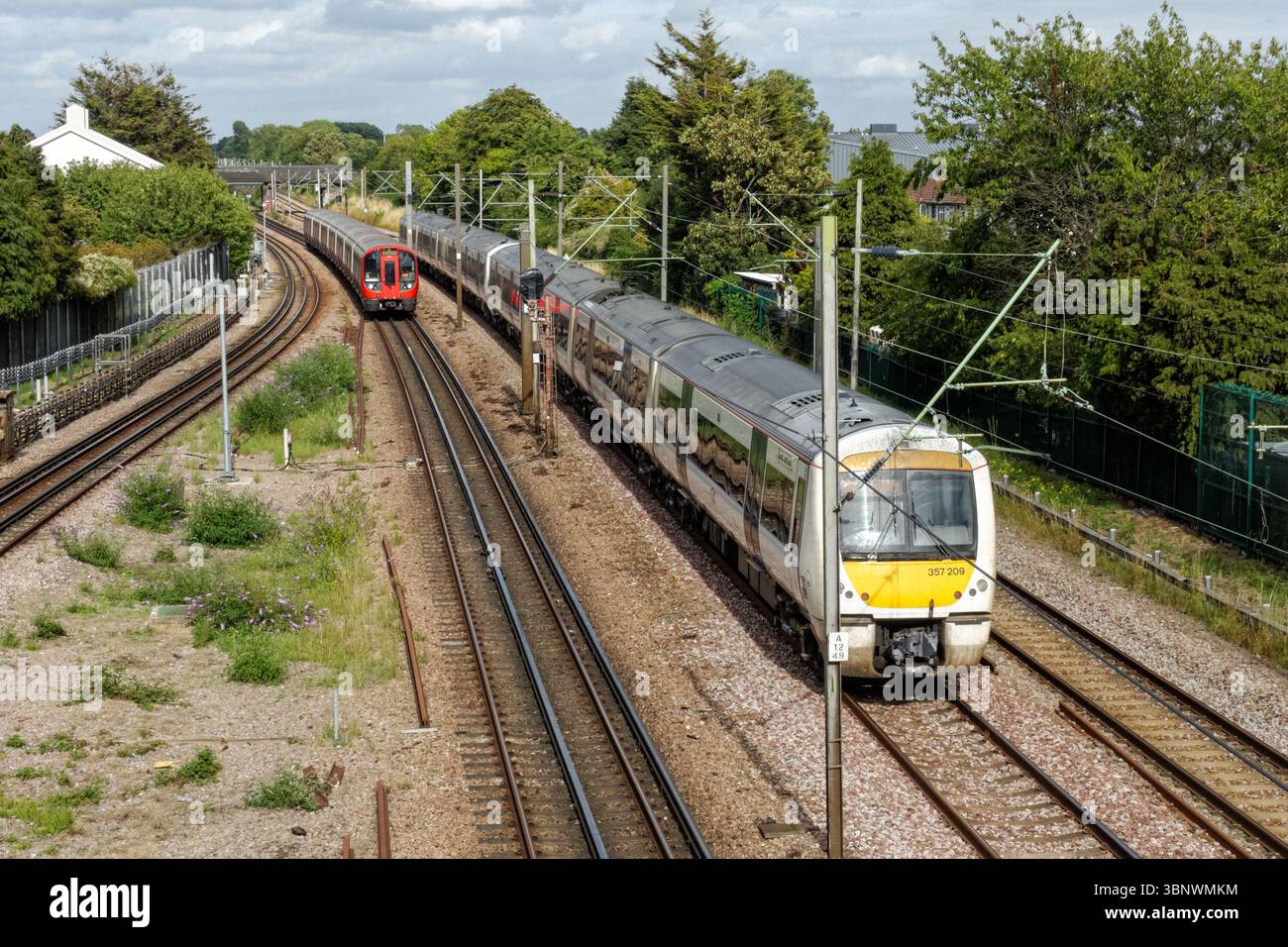 c2c train in Essex, England United Kingdom UK Stock Photo - Alamy