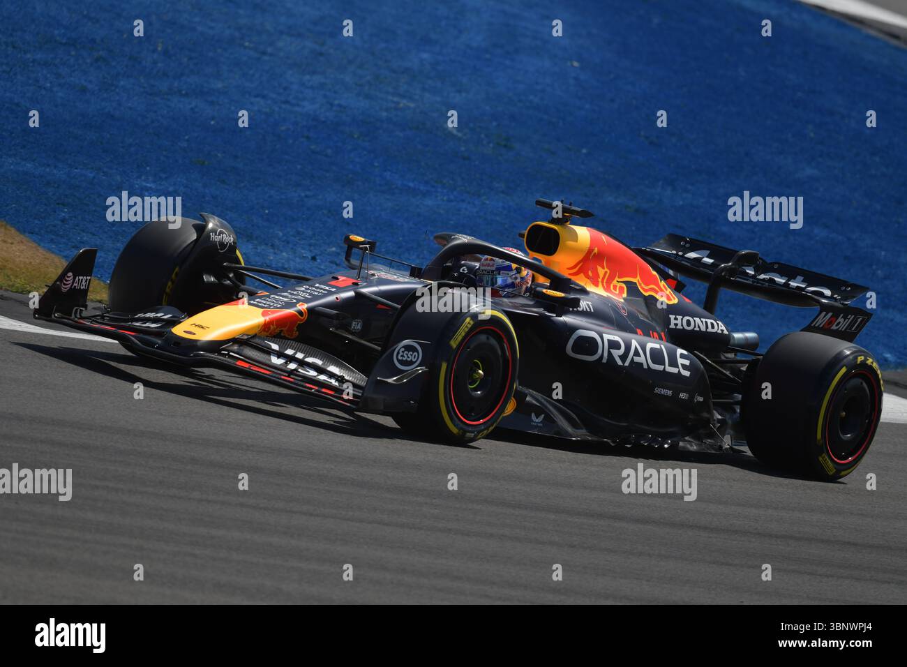 2025 - Max Verstappen - Red Bull - British Grand Prix - Silverstone, United Kingdom Stock Photo ...