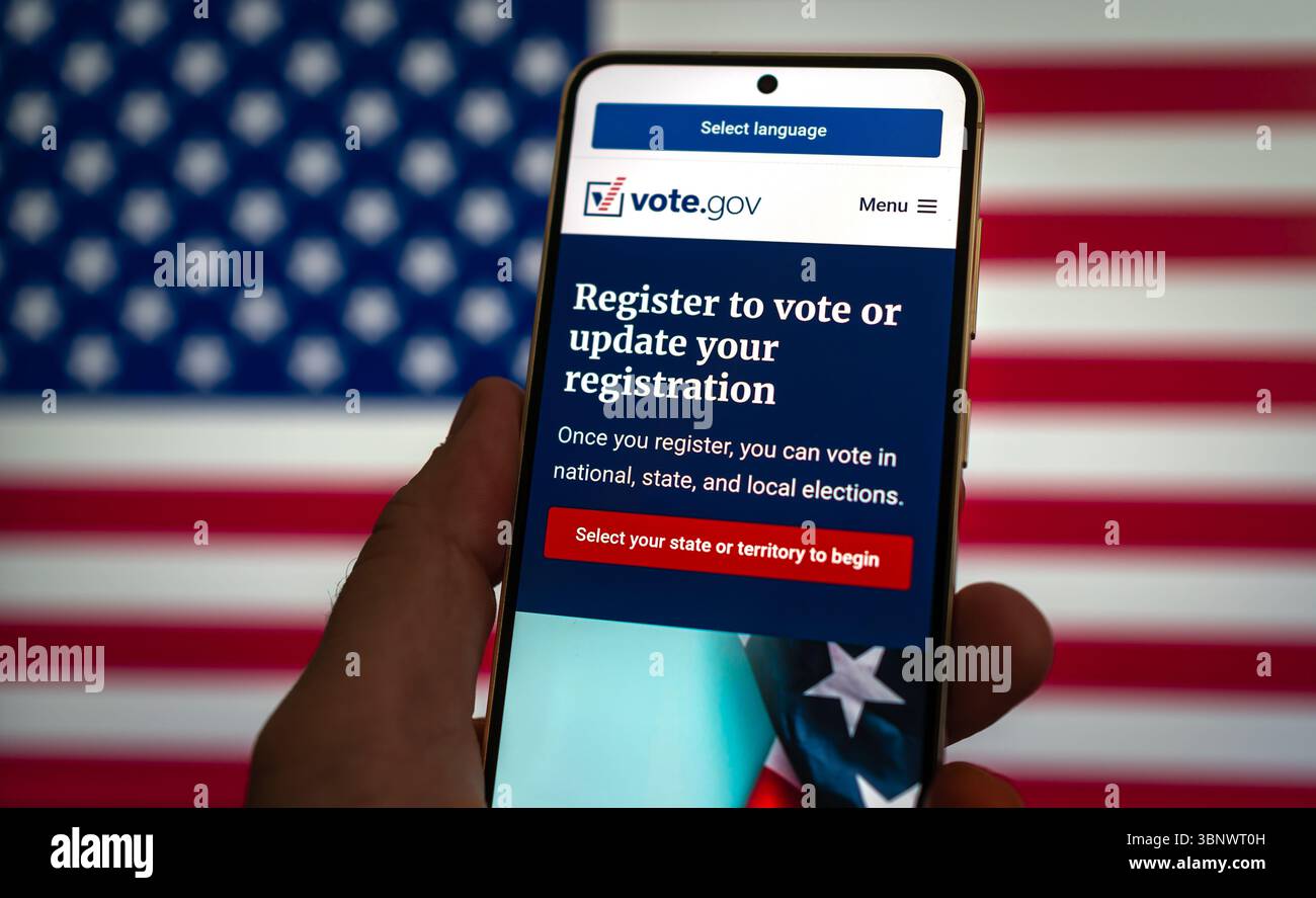 Voter id united states hi-res stock photography and images - Alamy