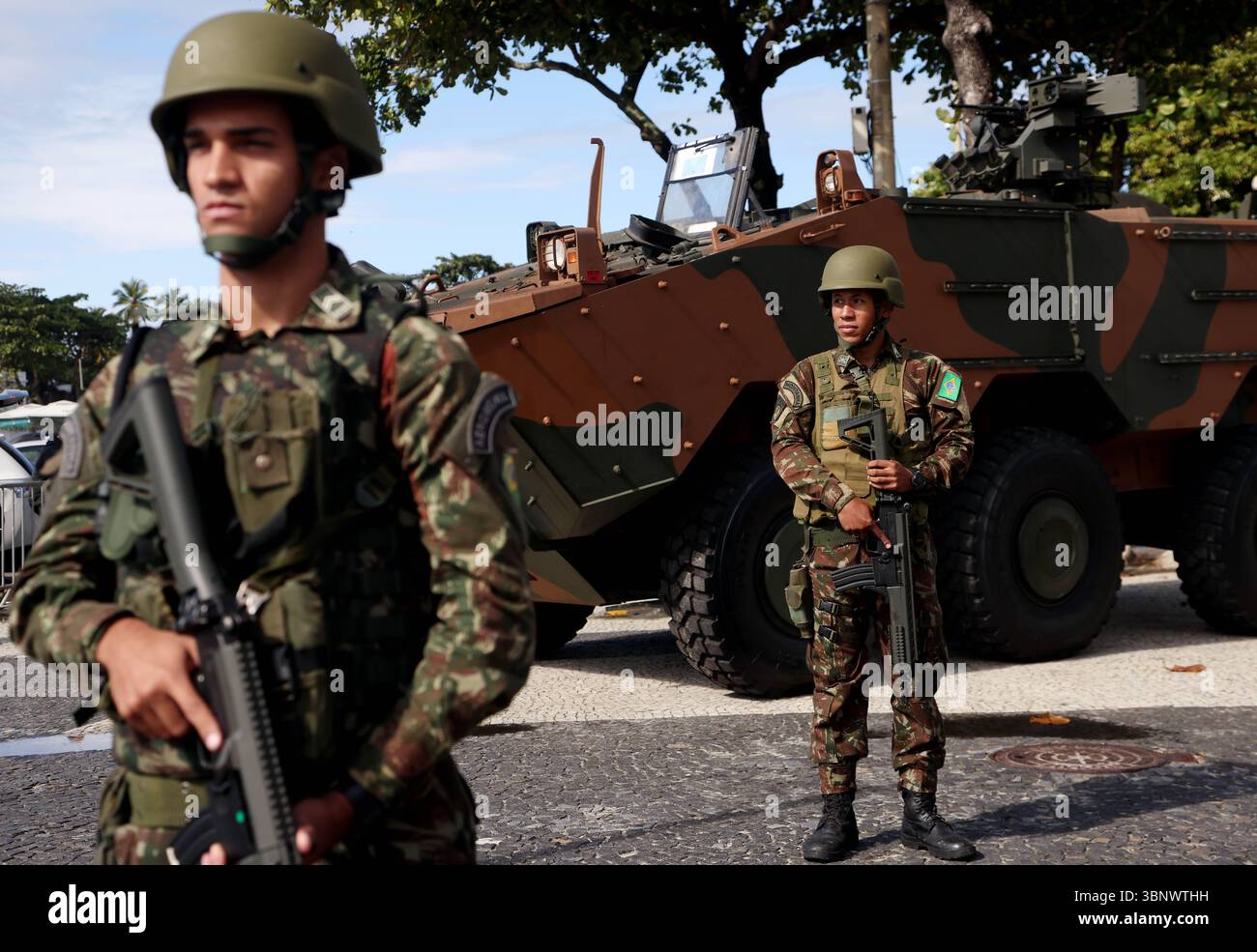 July 4, 2025, Rio De Janeiro, Rio De Janeiro, Brazil: Brazilian Army ...
