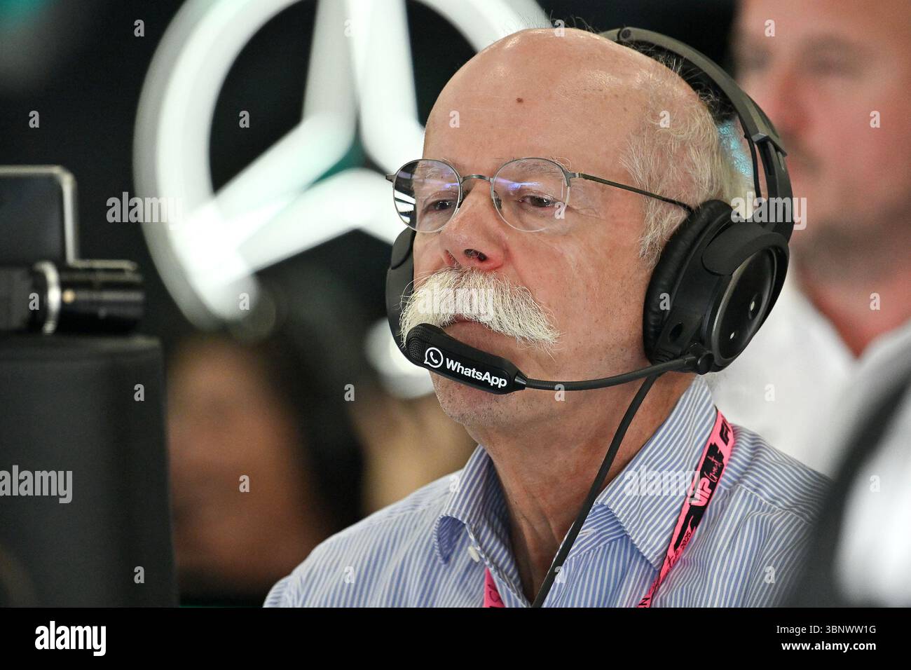 NORTHAMPTON, ENGLAND - JULY 4: Dr. Dieter Zetsche, Daimler AG CEO in ...