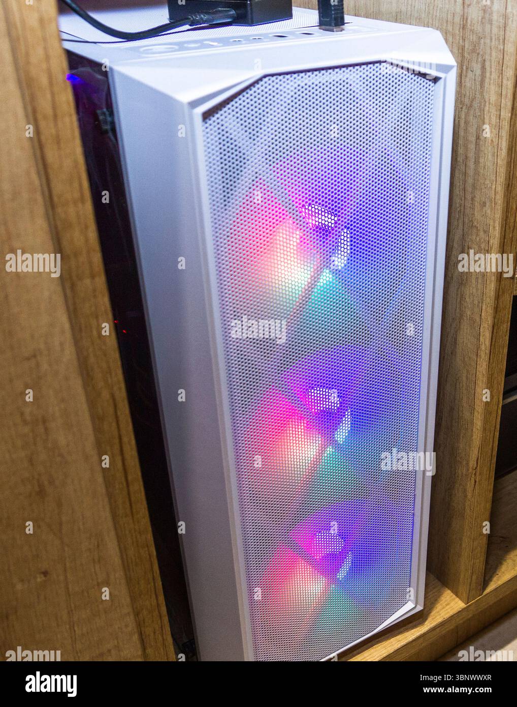 Shot of the PC case tower Stock Photo - Alamy