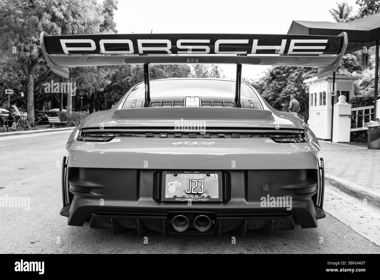 Miami Beach, Florida USA - June 9, 2024: Porsche 911 GT3 at miami beach ...