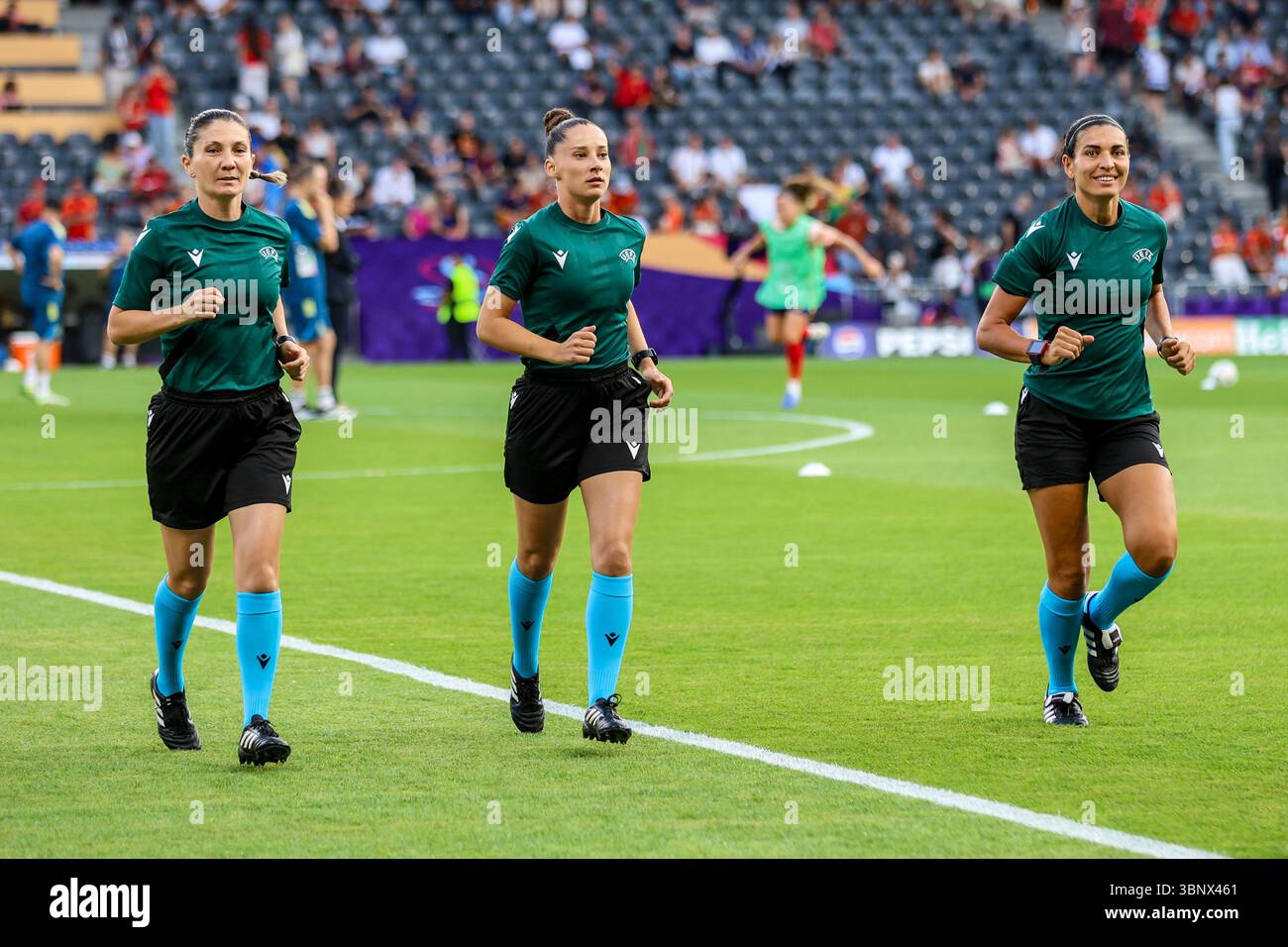 Bern, Switzerland. 03rd July, 2025. BERN, SWITZERLAND - JULY 3: Referee ...