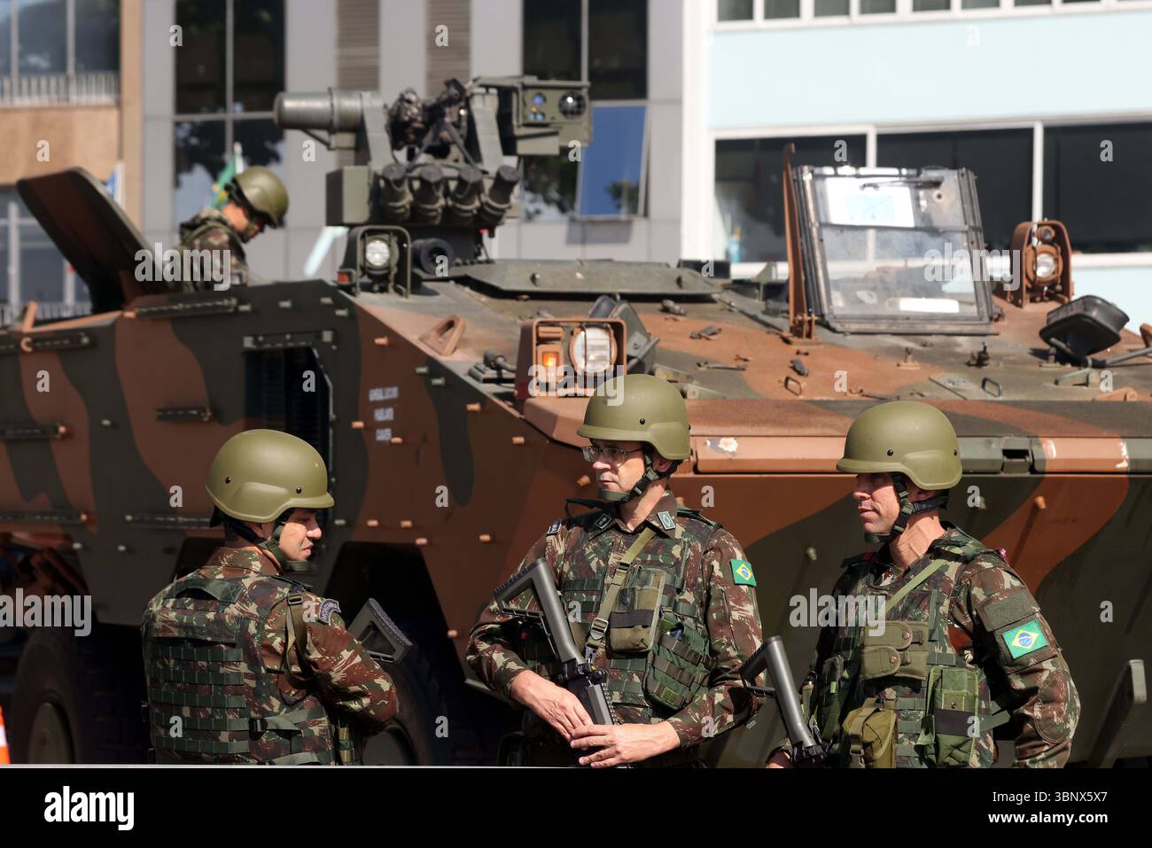 July 4, 2025, Rio De Janeiro, Rio De Janeiro, Brazil: Brazilian Army ...