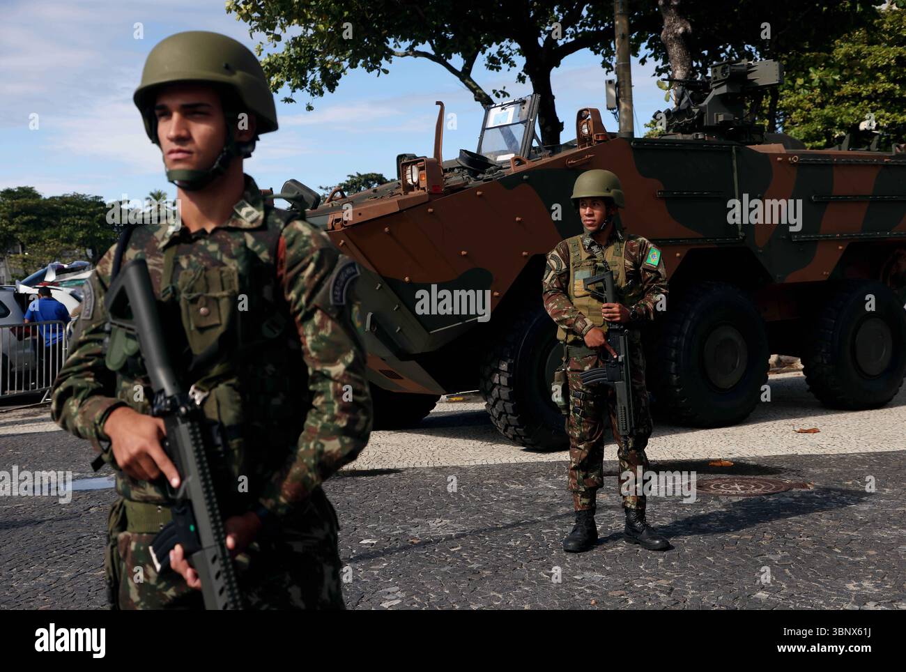 July 4, 2025, Rio De Janeiro, Rio De Janeiro, Brazil: Brazilian Army ...