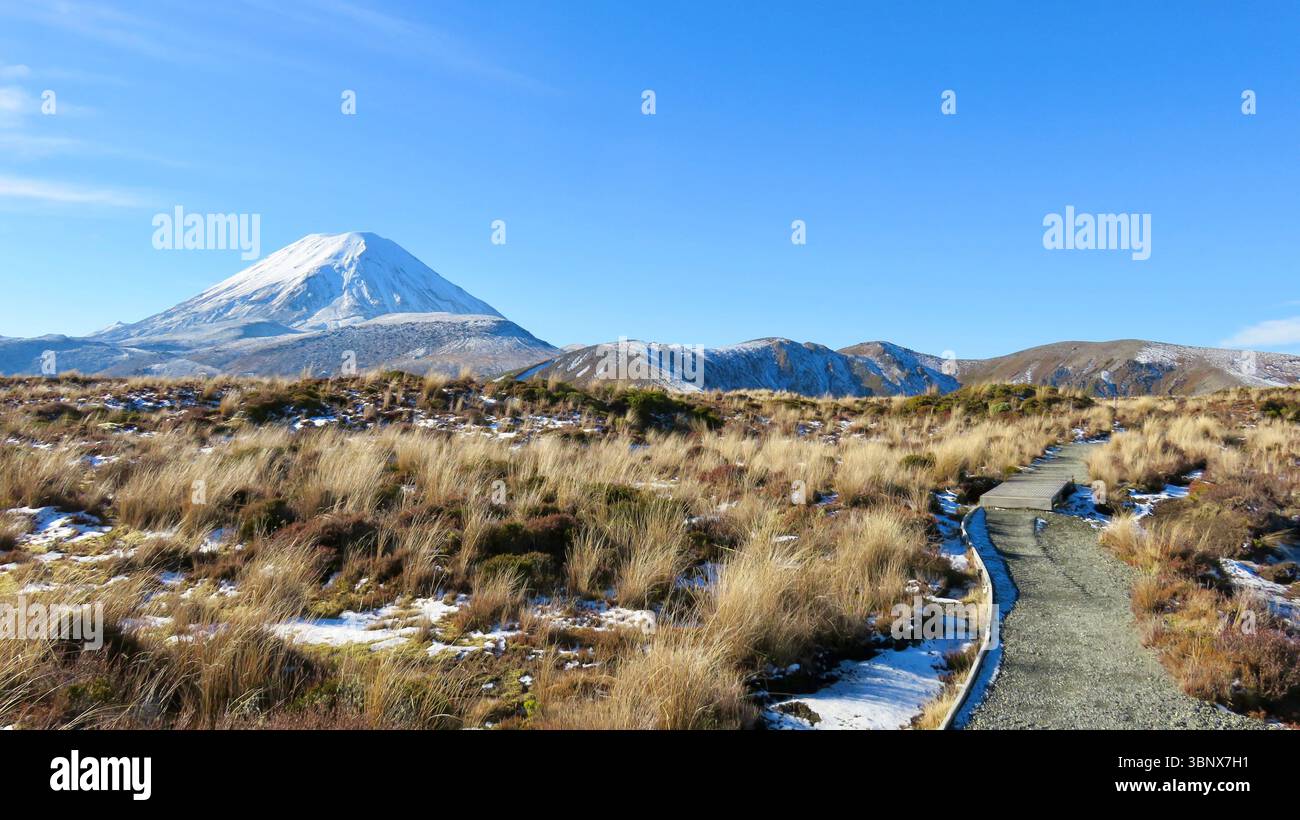 Tama Lake Track Stock Photo - Alamy