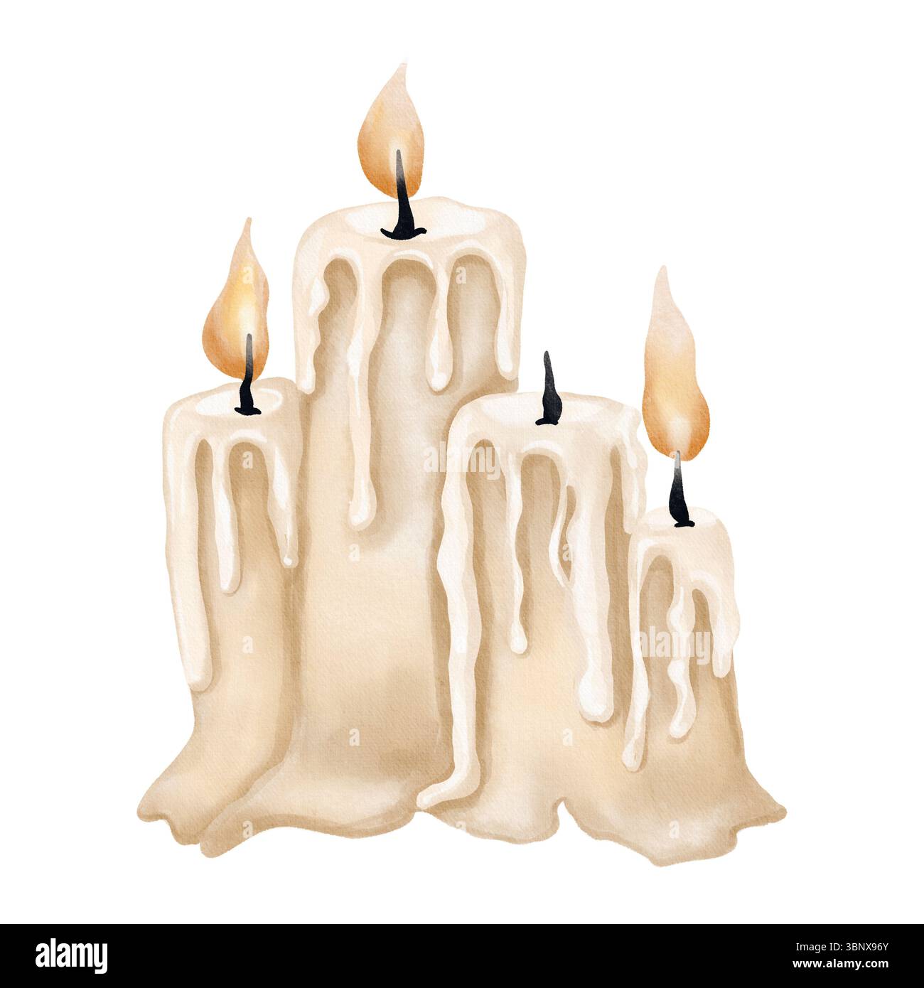 Illustration dripping paint in Cut Out Stock Images & Pictures - Alamy