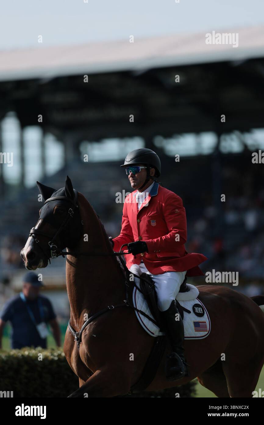 Phillip Dutton of United States of America with Possante during the ...