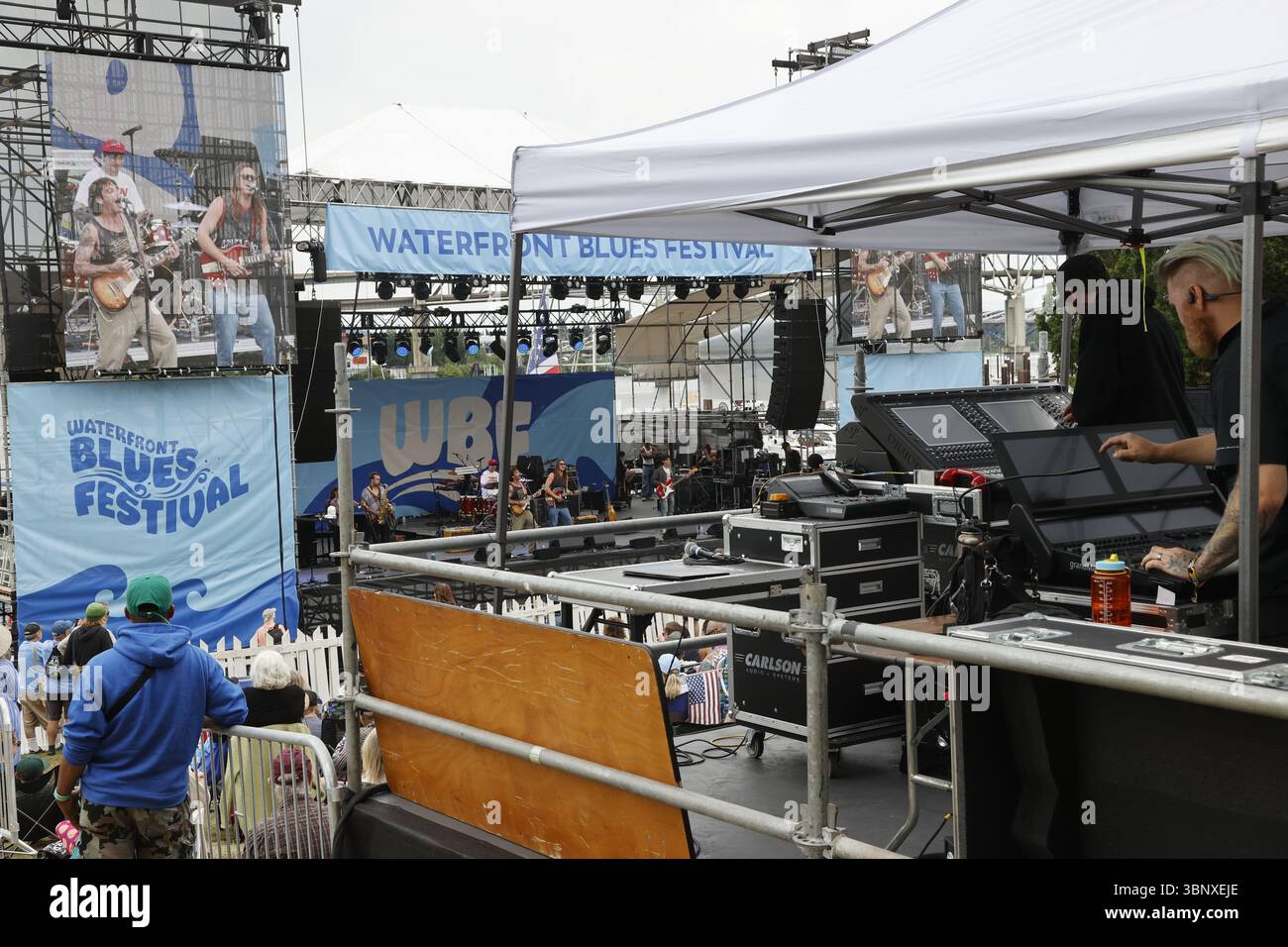 PORTLAND, OR – JULY 4, 2025: Kota Dosa performs as the opening act at ...