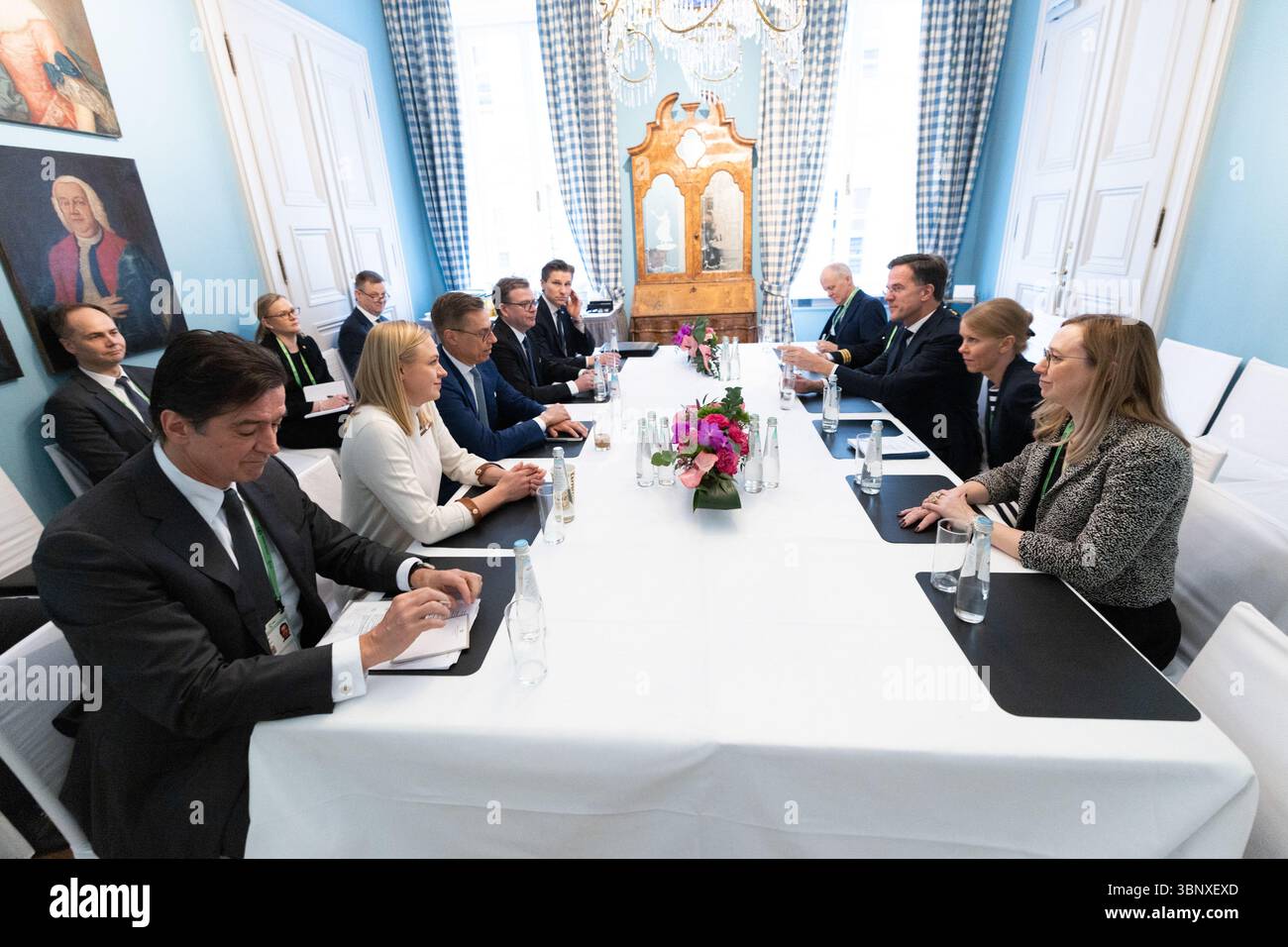Negotiation finland and nato hi-res stock photography and images - Alamy