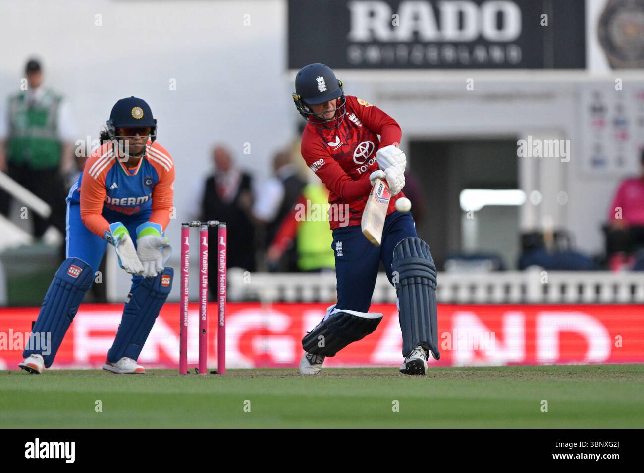 London, England, 4th July, 2025: Paige Schofield of England Women ...