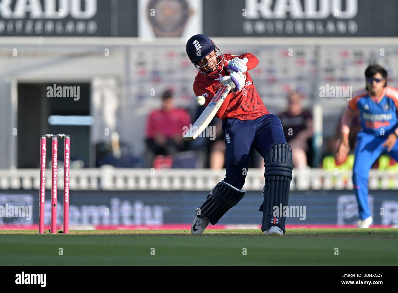 London, England, 4th July, 2025: Sophia Dunkley of England Women during ...