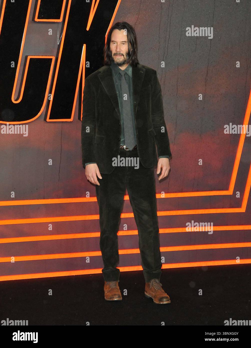 Keanu Reeves at the "John Wick: Chapter 4" UK film premiere, Cineworld ...