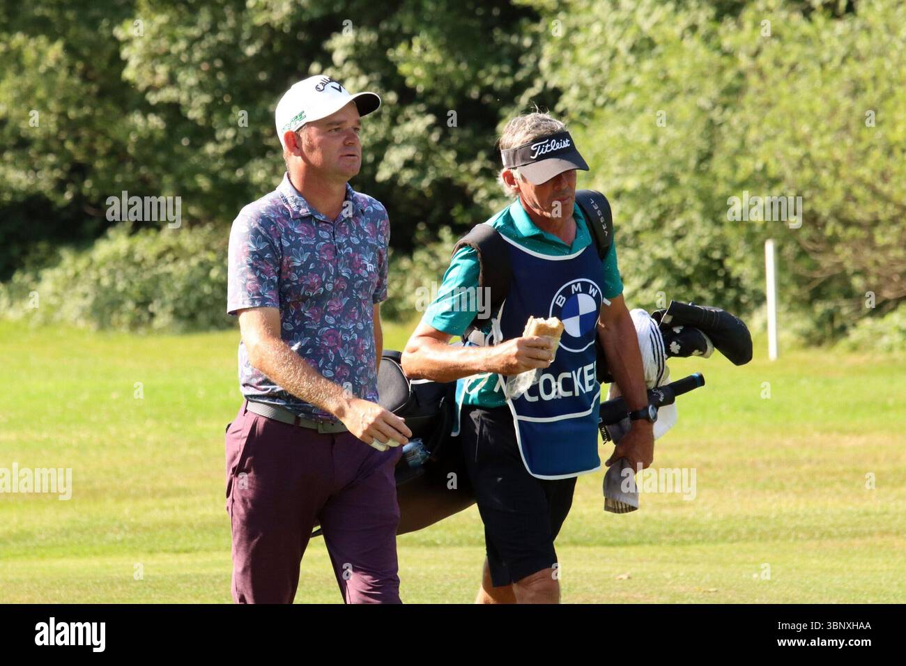 Golf, BMW International Open, Eichenried, 04.07.2025, Tag 2 Bild: Impression, Spieler und ein ...