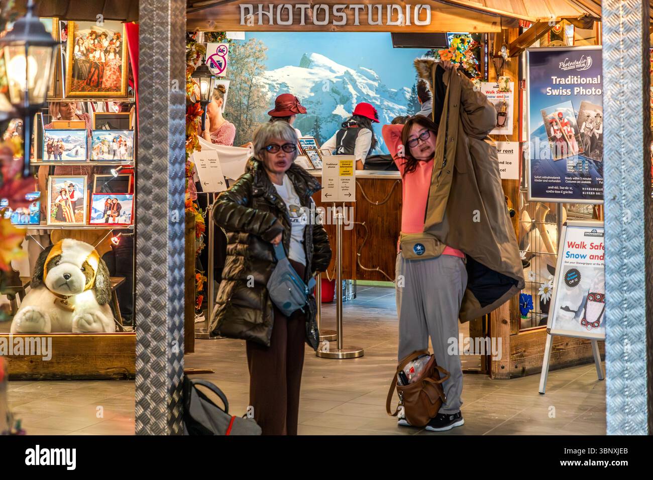 Leaves and costumes with a jacket hi-res stock photography and images ...