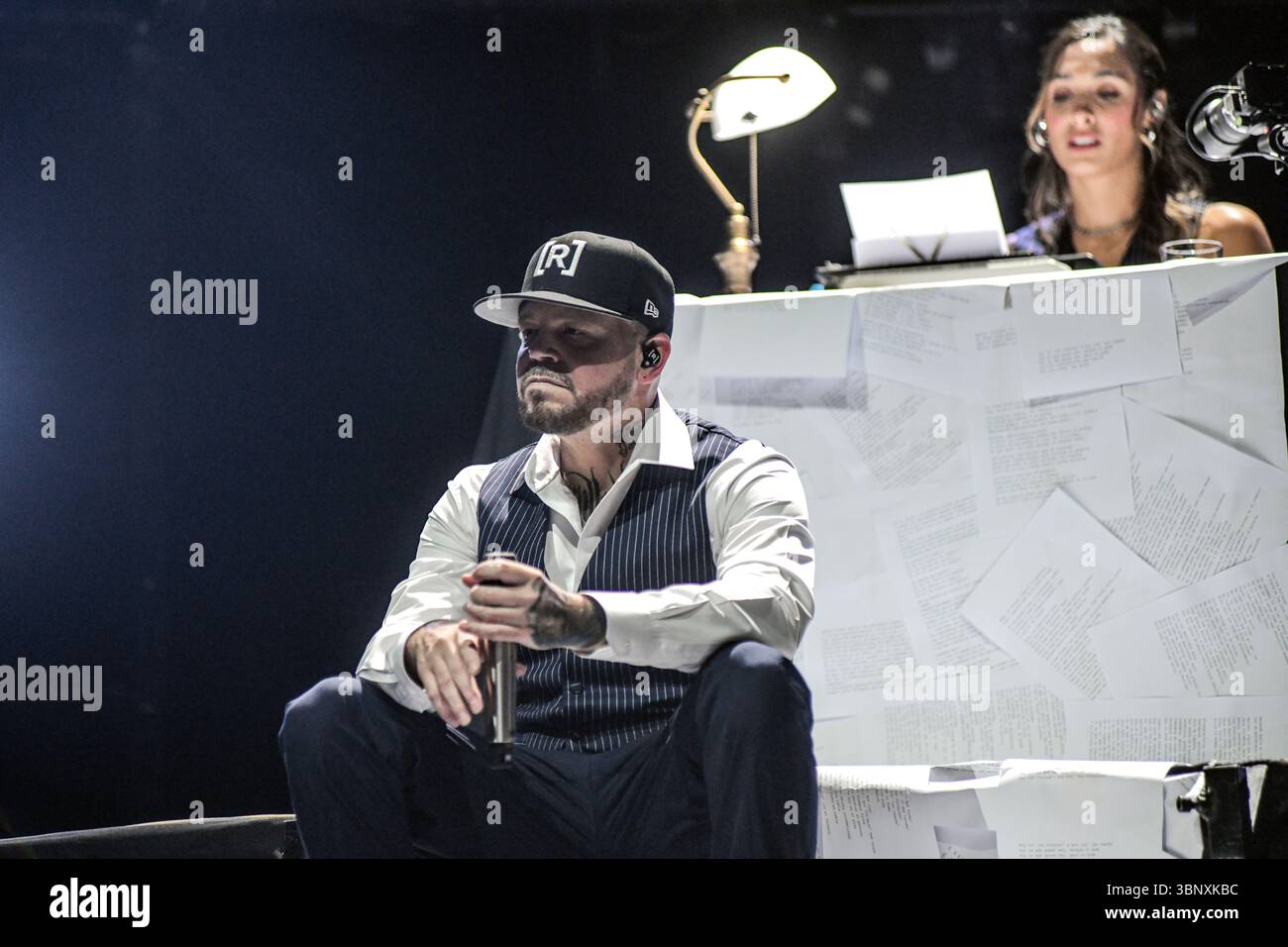 Puerto Rican singer and rapper Residente (René Pérez, former Calle 13 ...