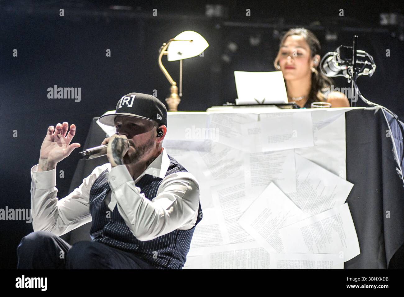 Puerto Rican singer and rapper Residente (René Pérez, former Calle 13 ...