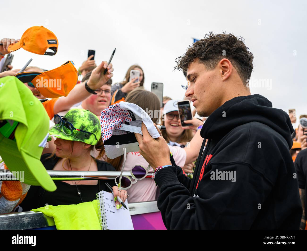 TOWCESTER, UNITED KINGDOM. July 04: Lando Norris (Great Britain) of ...