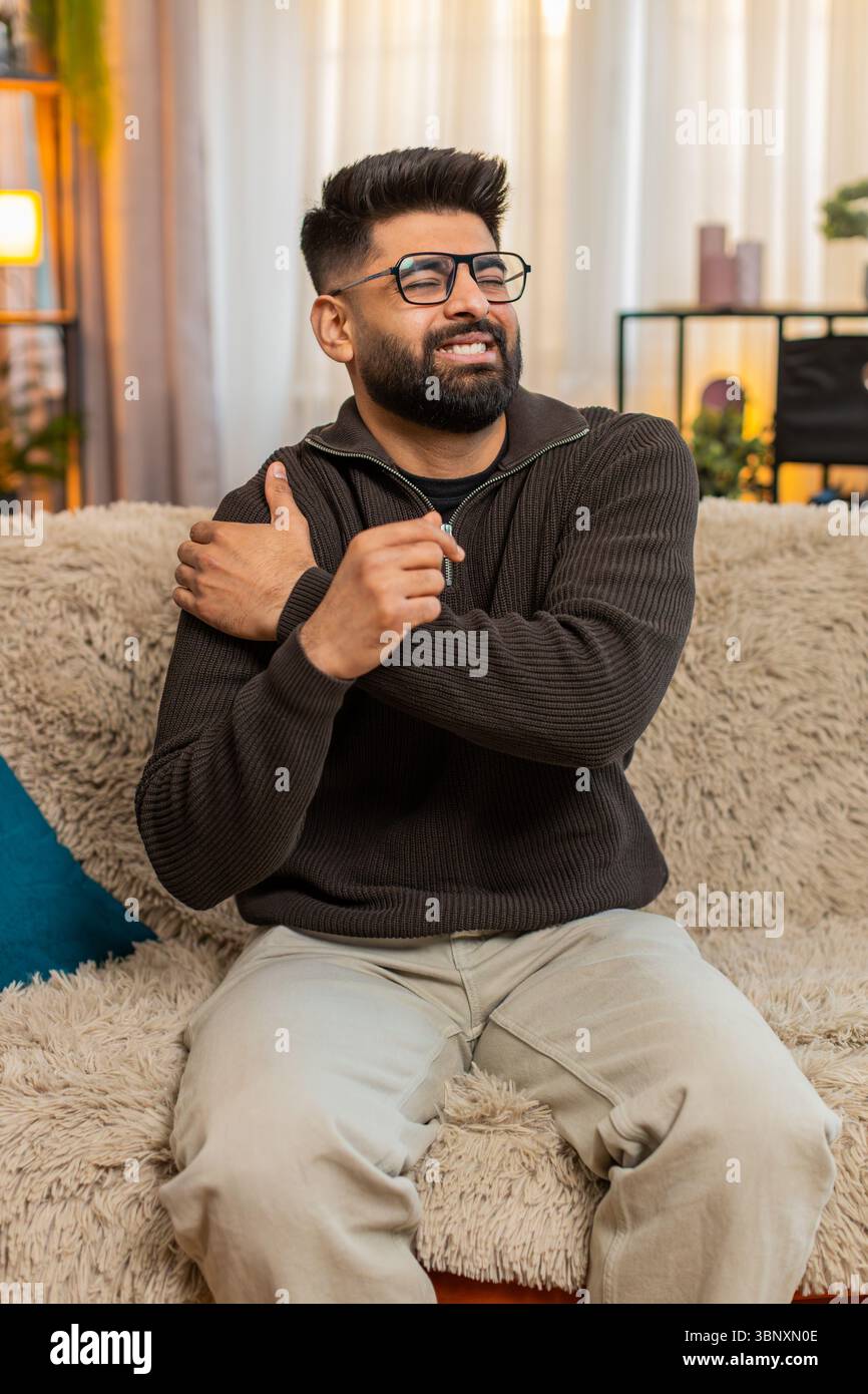 Pain on face hindu hi-res stock photography and images - Alamy