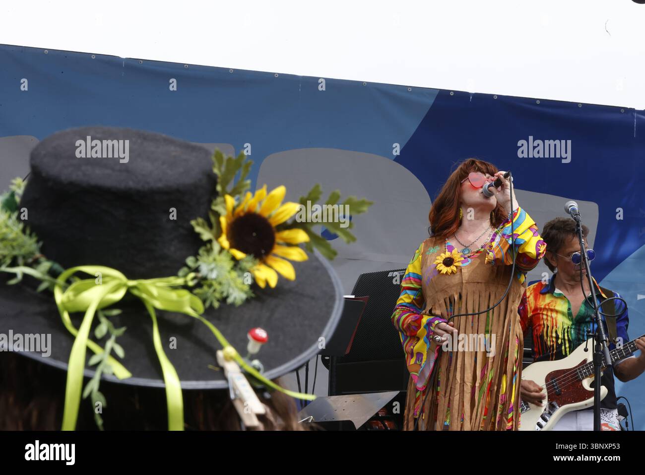 PORTLAND, OR - JULY 4, 2025: Kris Deelane's Psychedelic Soul Revue ...
