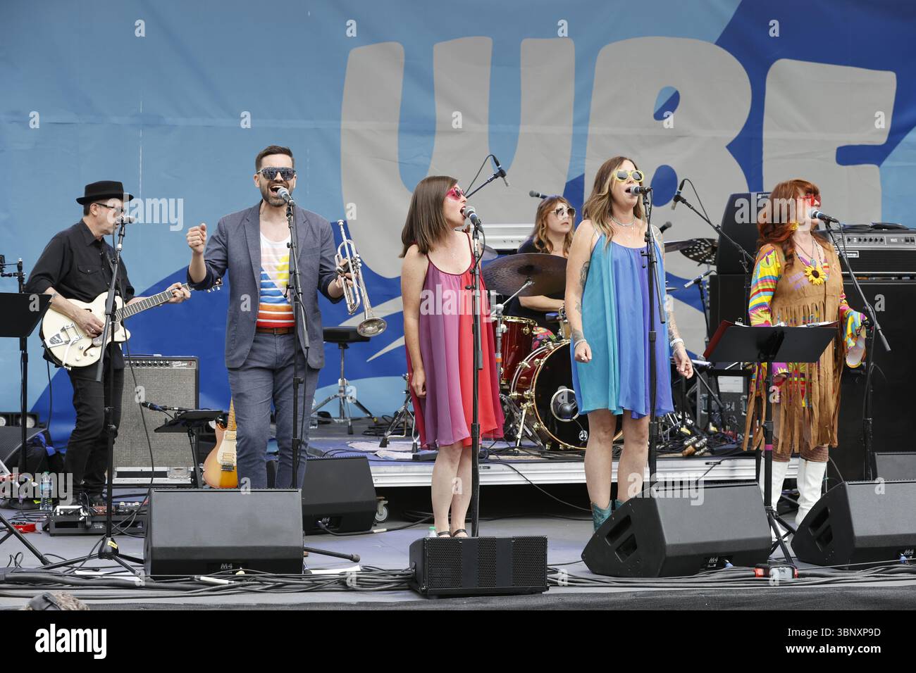 PORTLAND, OR - JULY 4, 2025: Kris Deelane's Psychedelic Soul Revue ...