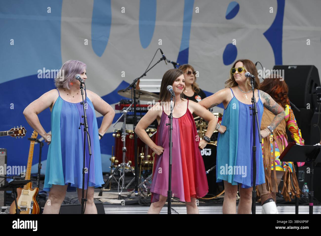 PORTLAND, OR - JULY 4, 2025: Kris Deelane's Psychedelic Soul Revue ...