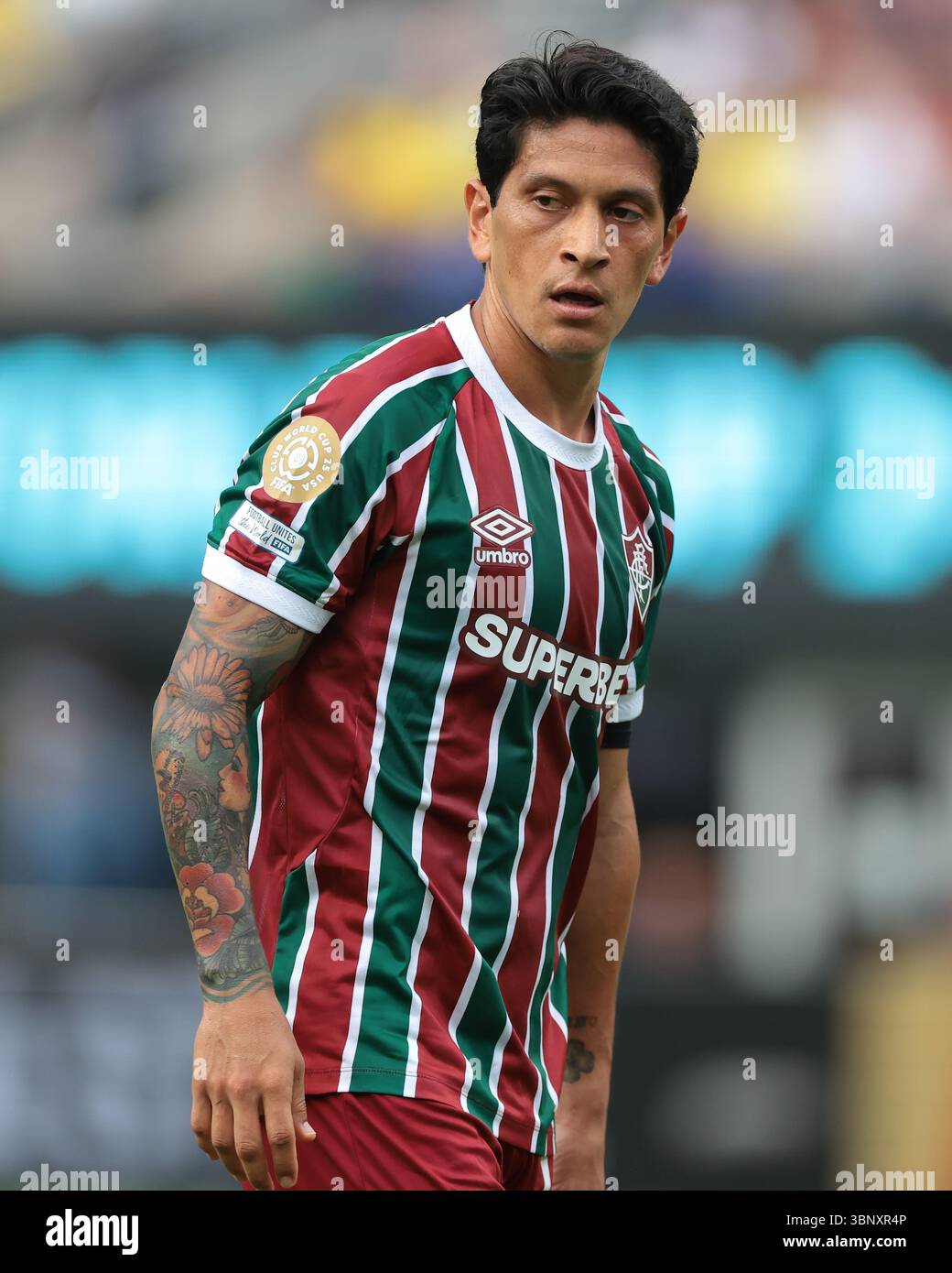 New Jersey, USA. 21st June, 2025. German Cano of Fluminense FC with ...