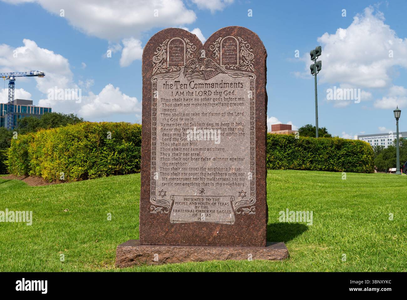 Austin, Texas - United States - June 19th, 2025: The Ten Commandments ...