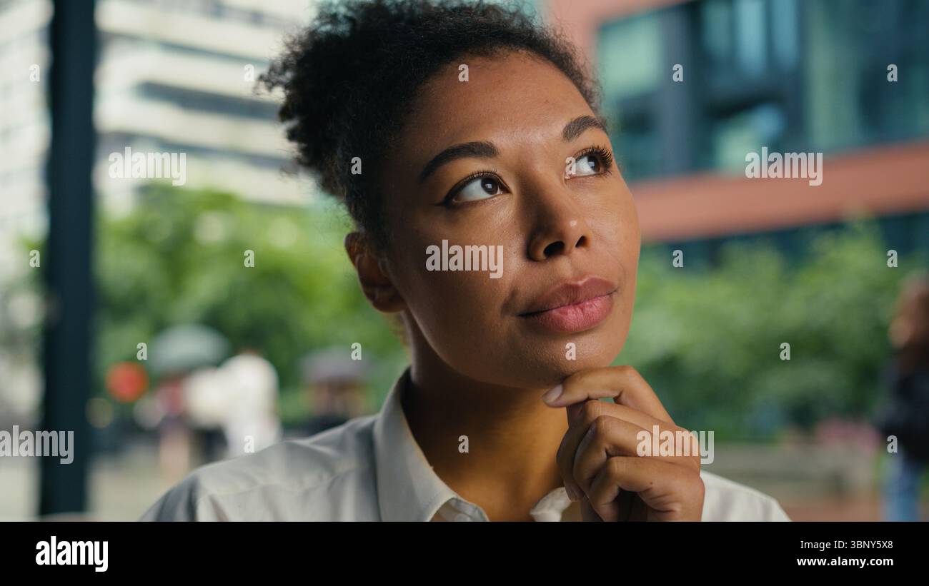 Contemplate unsure hi-res stock photography and images - Alamy