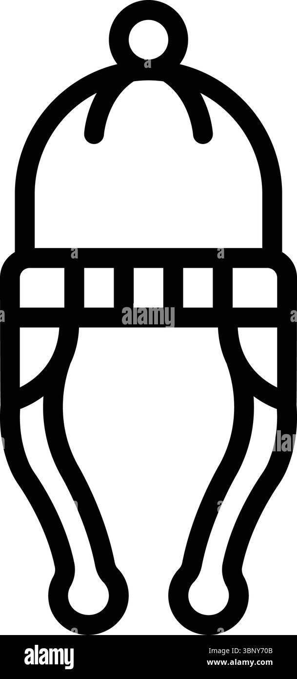 Warm hat scarf Black and White Stock Photos & Images - Alamy