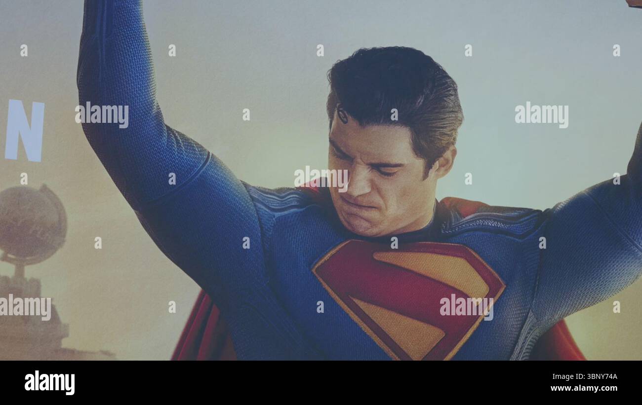 Los Angeles, California, USA 3rd July 2025 Superman Billboard with ...