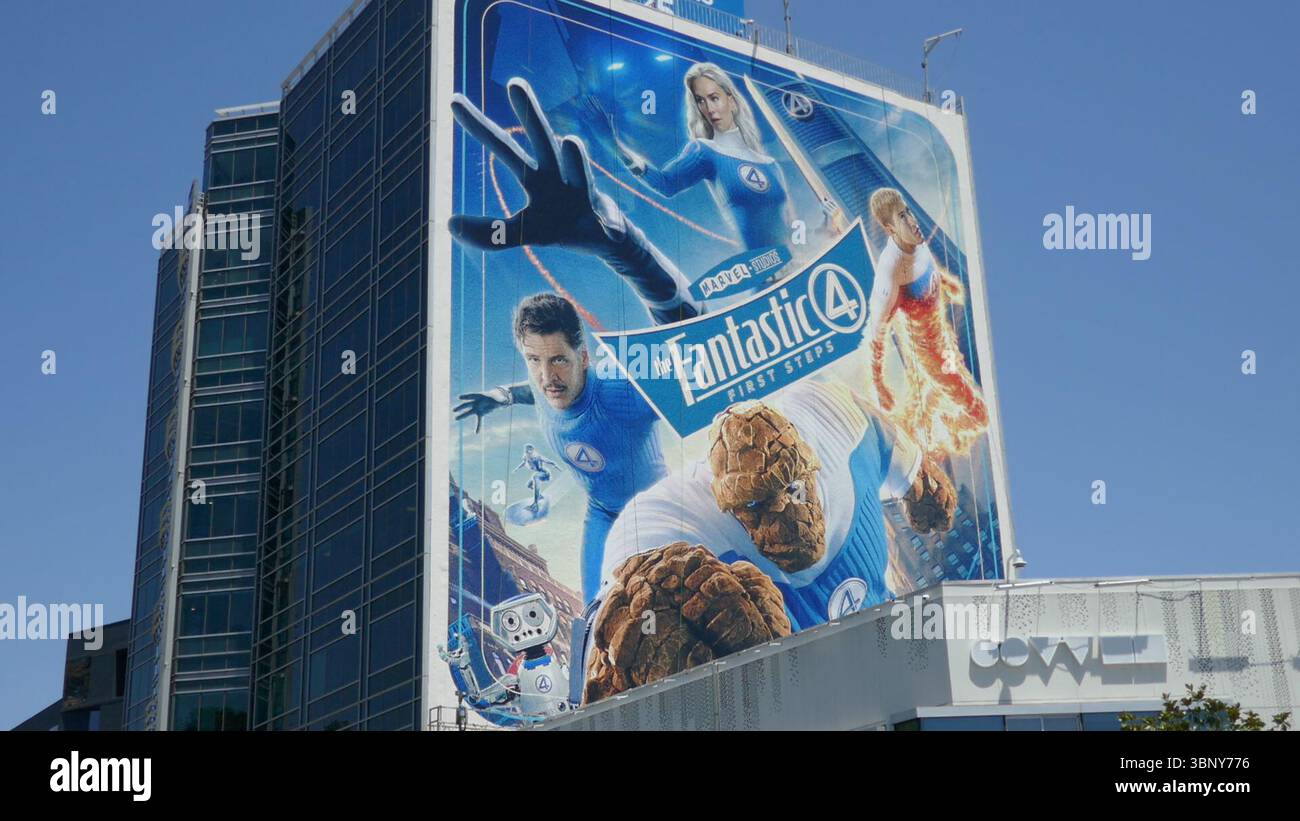 Los Angeles, California, USA 3rd July 2025 Marvel Studios The Fantastic ...