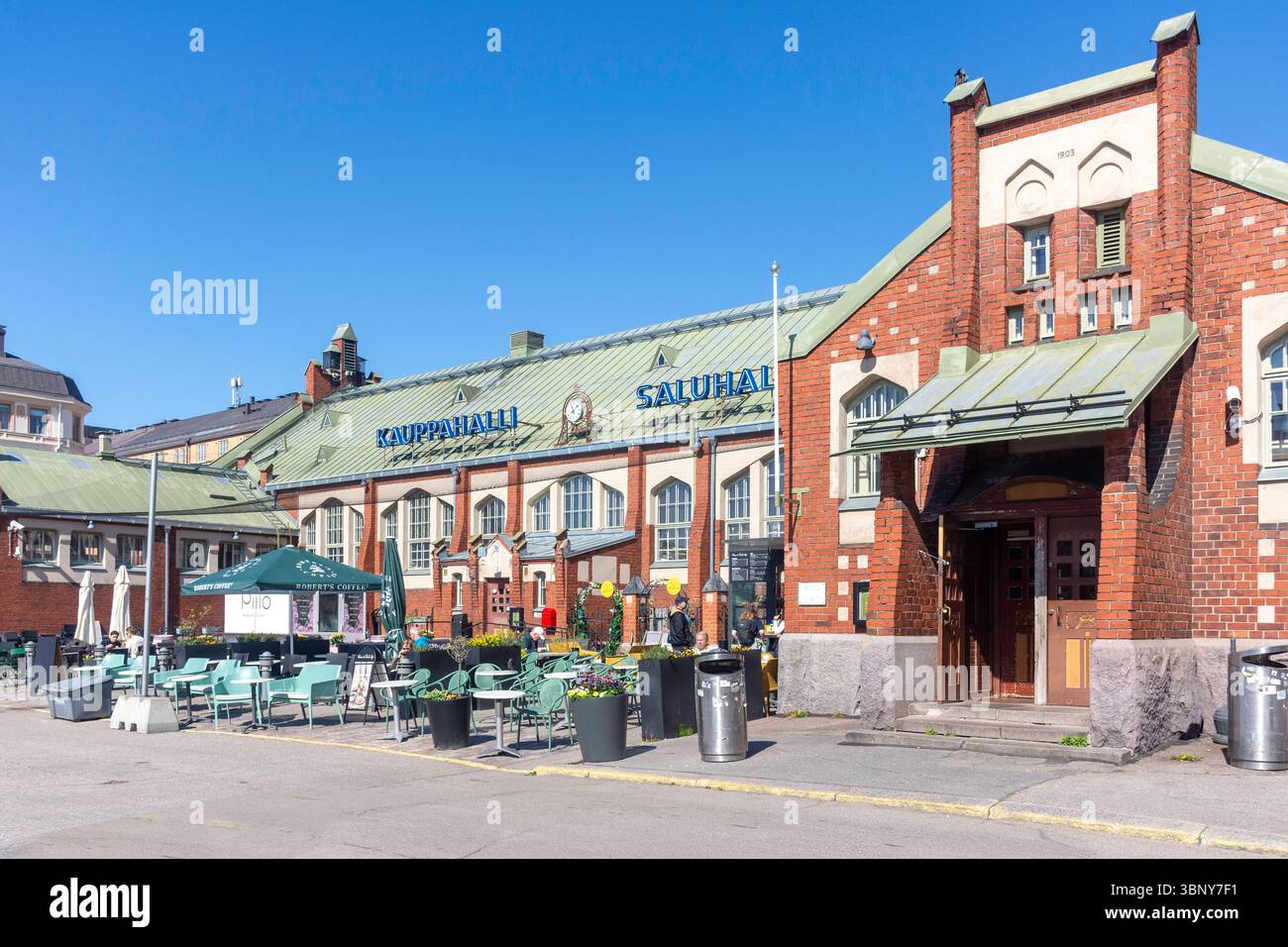 Hietalahti Market Hall (Hietalahden kauppahalli), Lönnrotinkatu ...