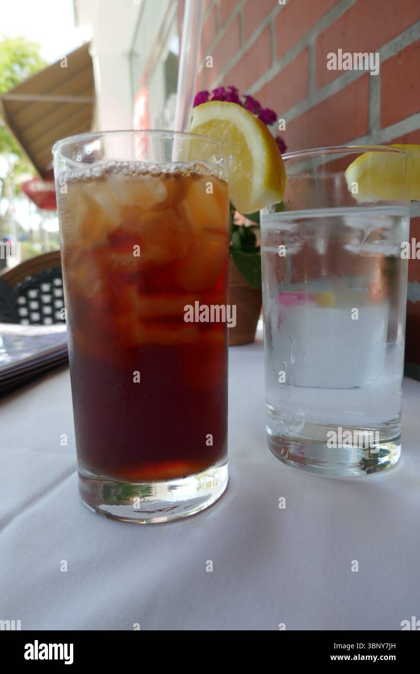 Beverly Hills, California, USA 3rd July 2025 Iced Tea at La Scala on ...
