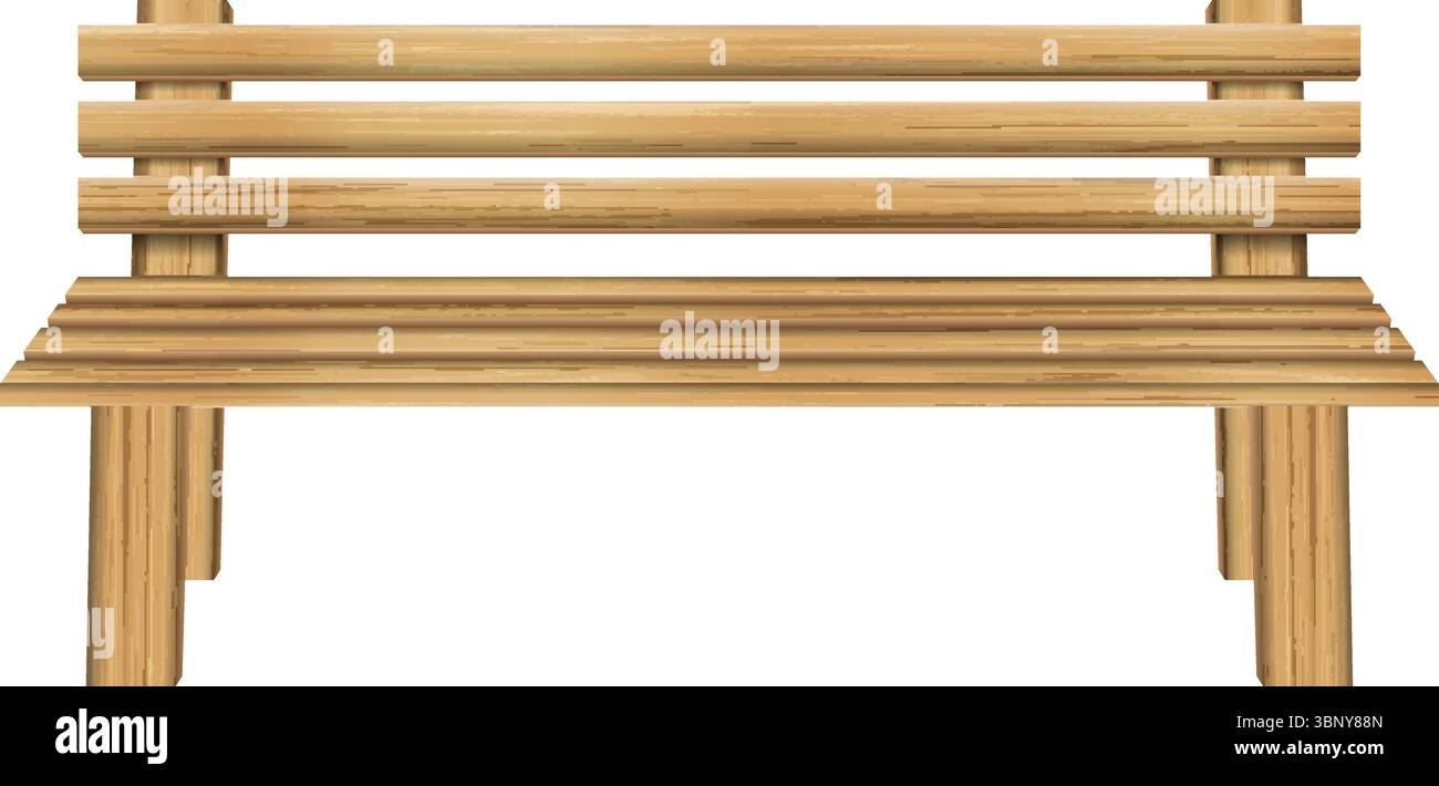 Street background bench on Stock Vector Images - Alamy