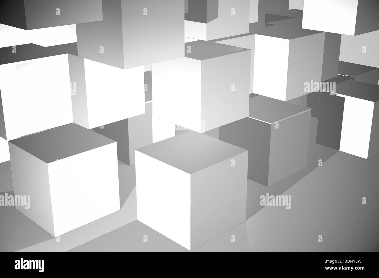 Binary code technology electronic Black and White Stock Photos & Images ...