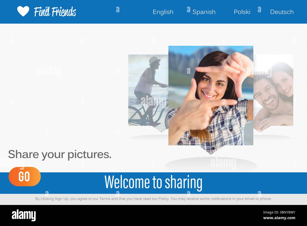 Messaging app interface hi-res stock photography and images - Alamy