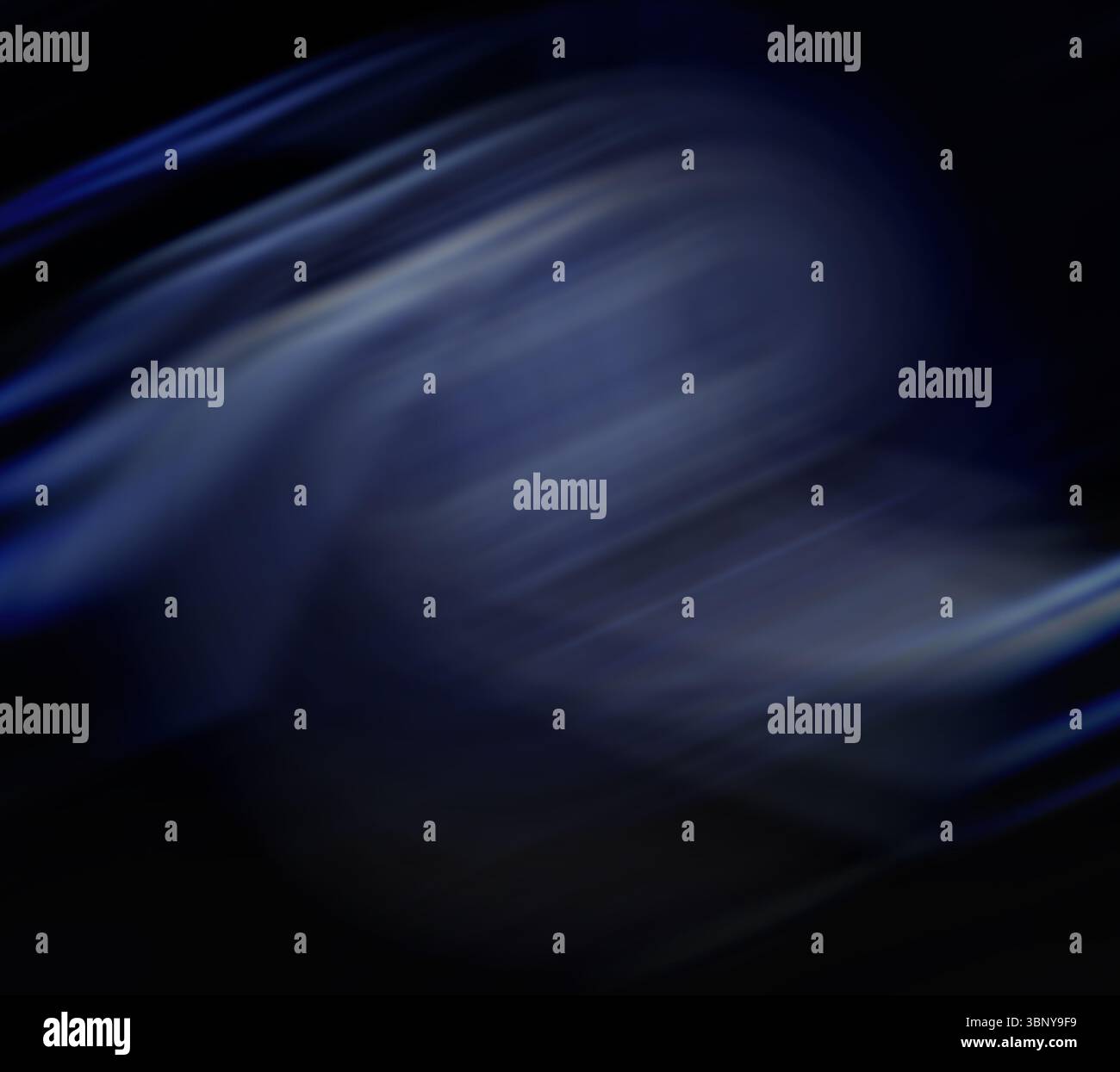 Abstract blue light streaks are flowing across fluid flat design ...