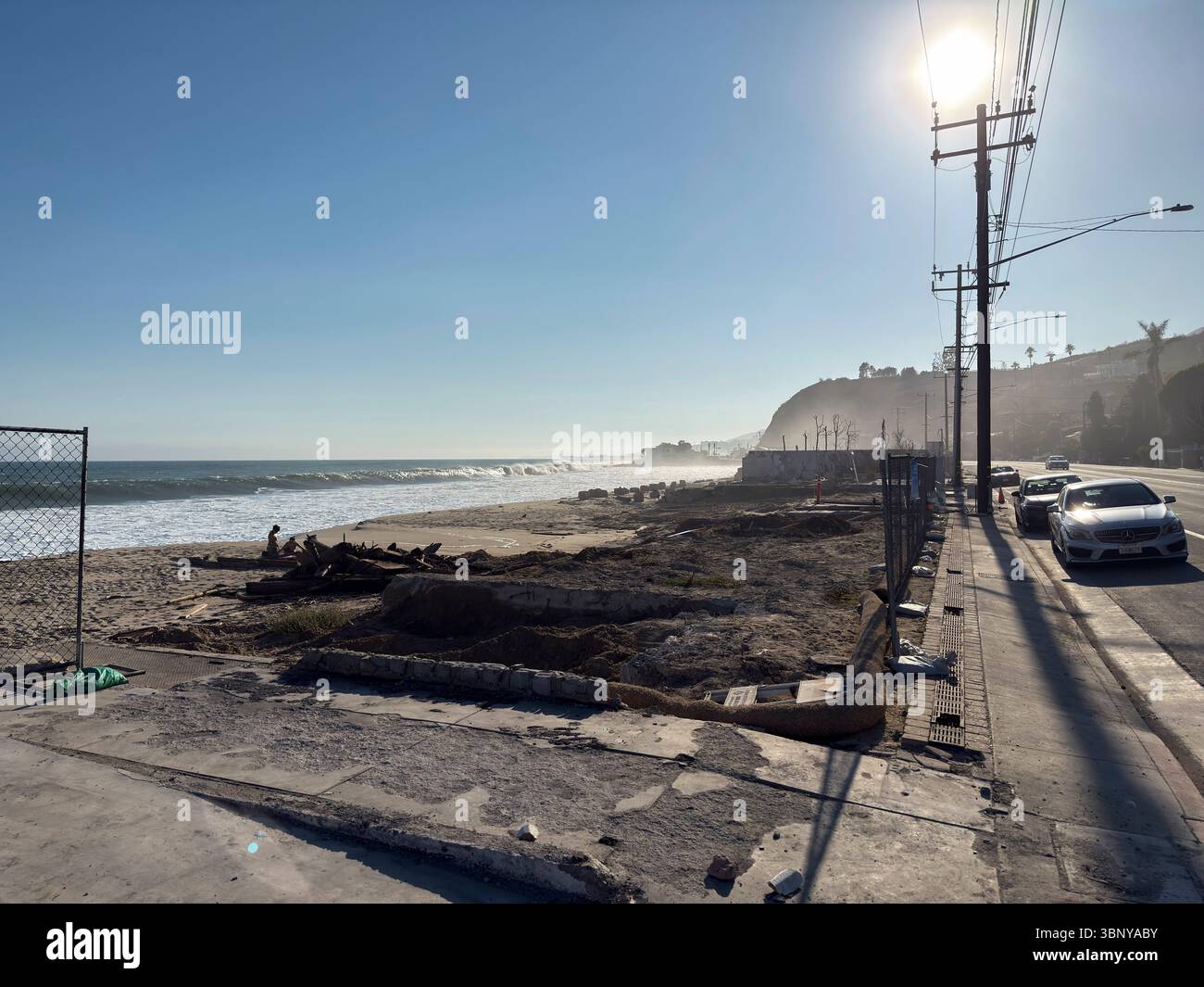 Various structures along the Pacific Coast Highway in Malibu, Ca six ...