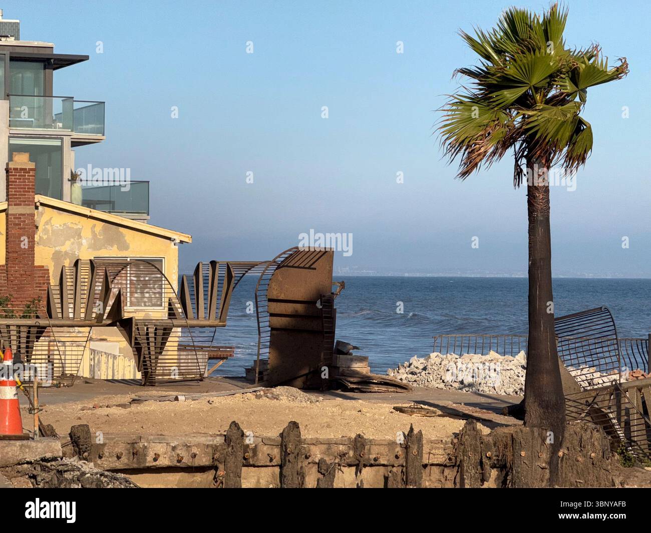 Various structures along the Pacific Coast Highway in Malibu, Ca six ...