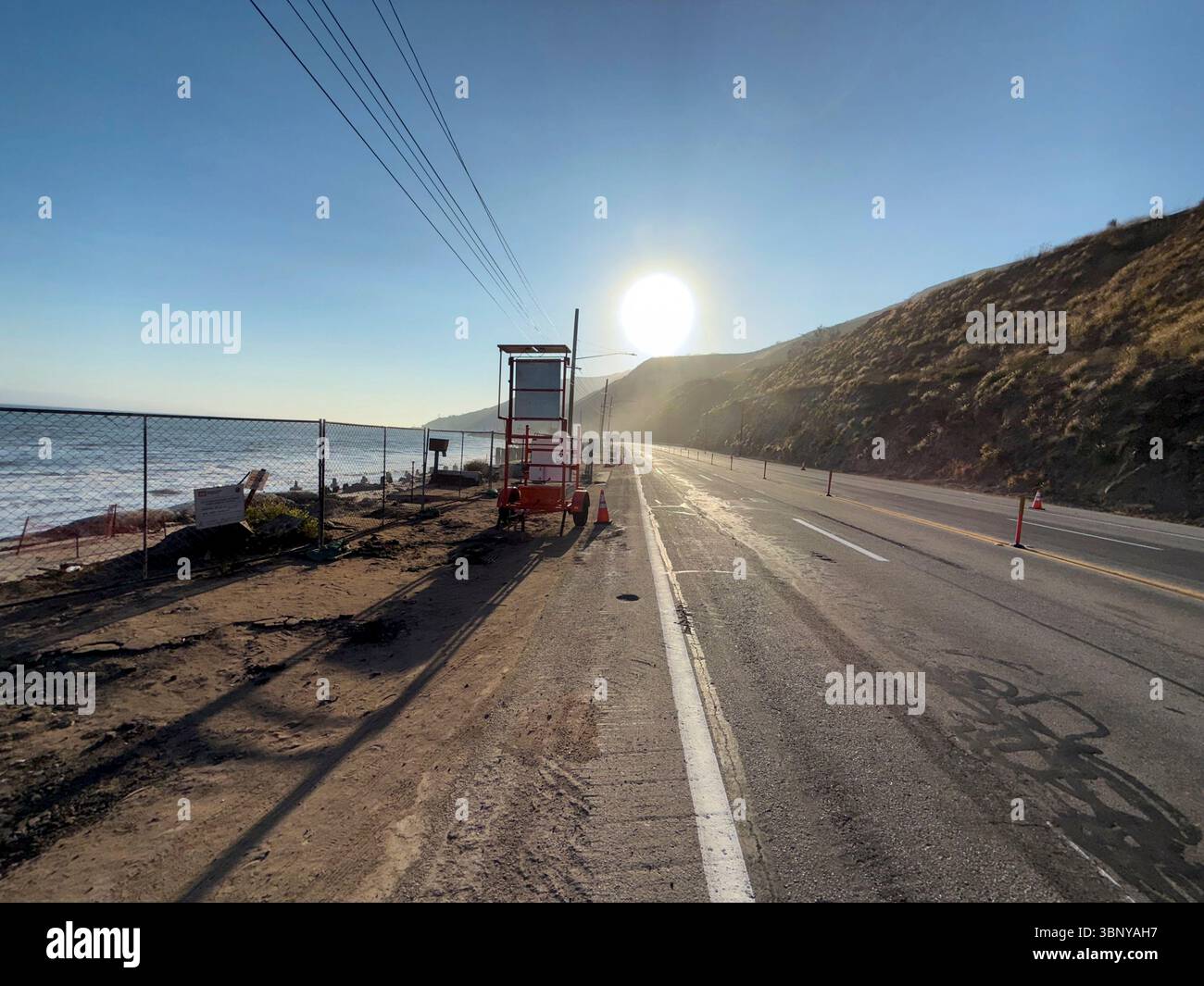 Various structures along the Pacific Coast Highway in Malibu, Ca six ...