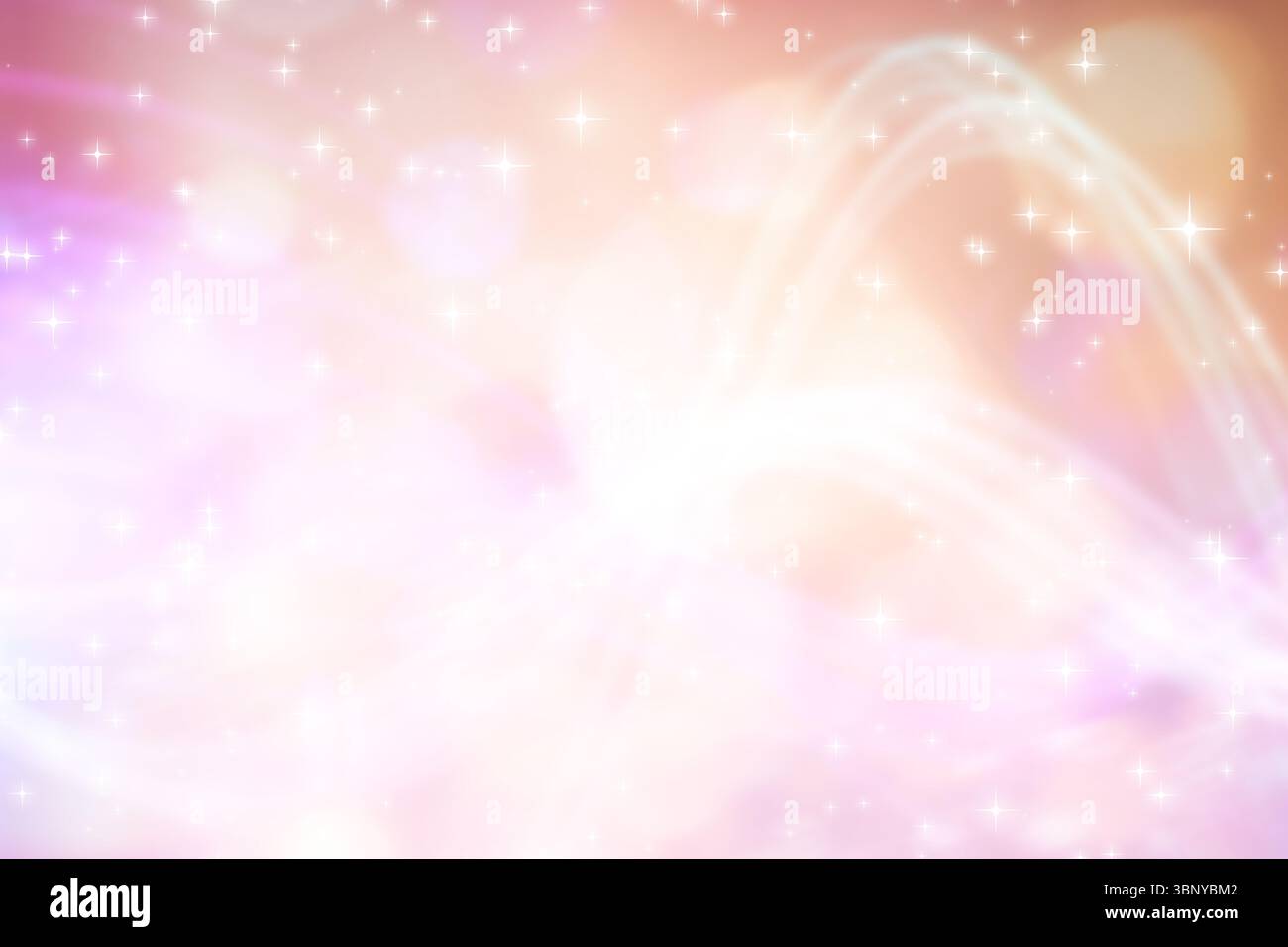 Dreamy pastel gradient is flowing across abstract digital illustration ...