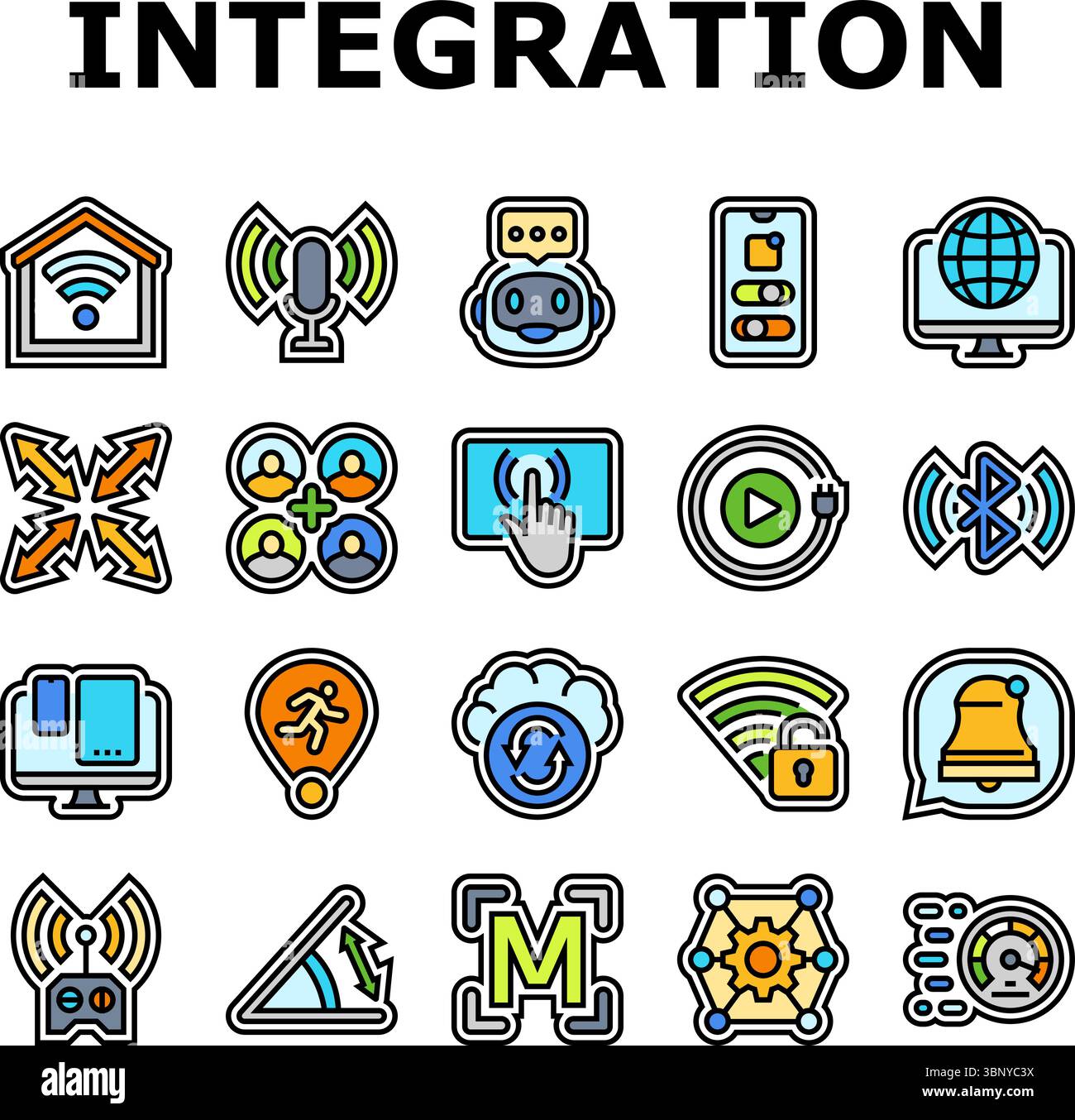 Module integration Cut Out Stock Images & Pictures - Alamy